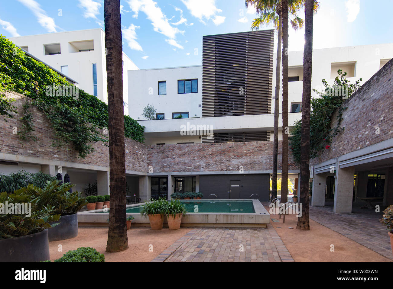 A modern multi level mixed use building in Sydney's Waterloo with ...