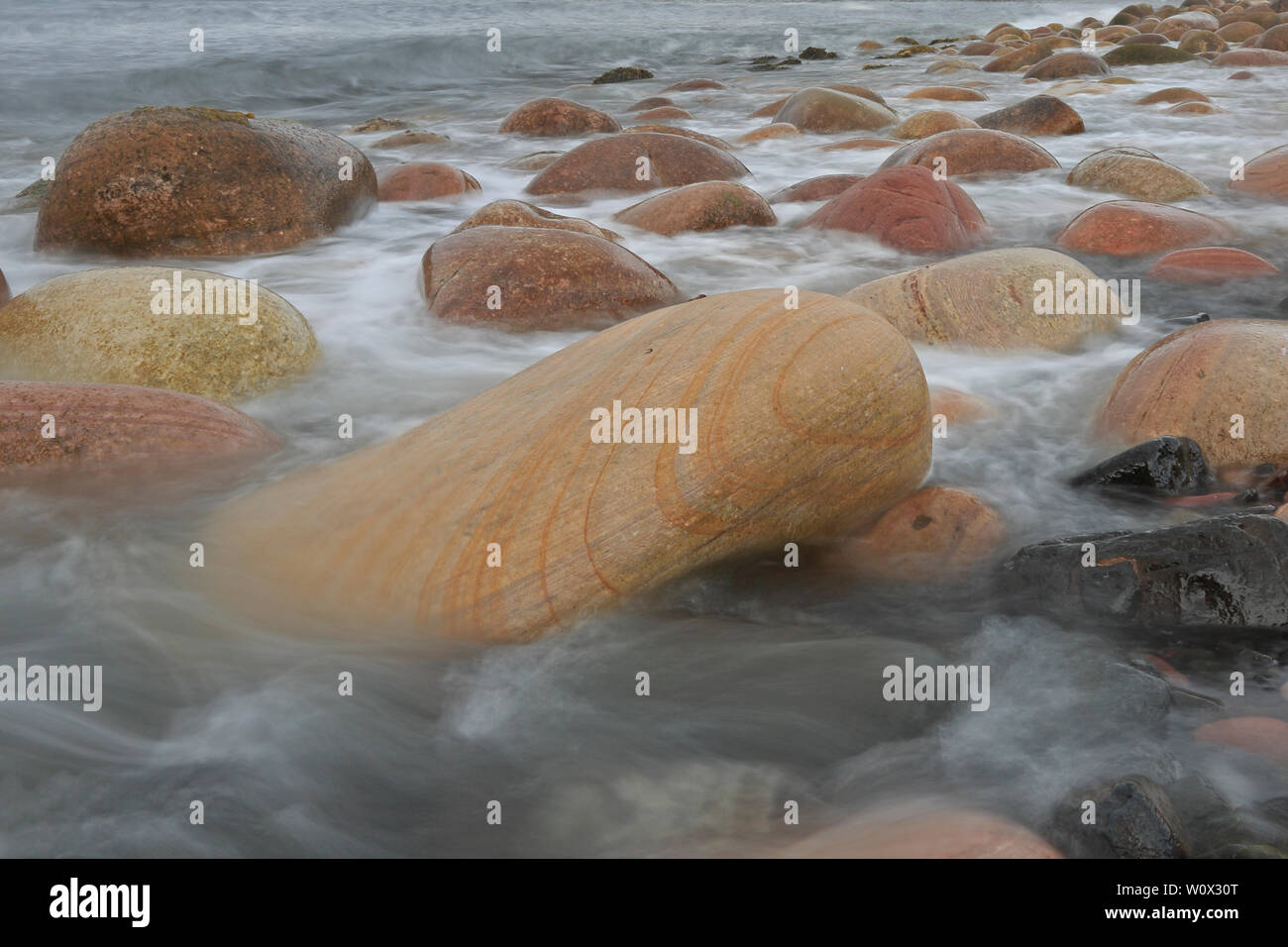 Pebbles On Beach Coloured Pebbles High Resolution Stock Photography and ...