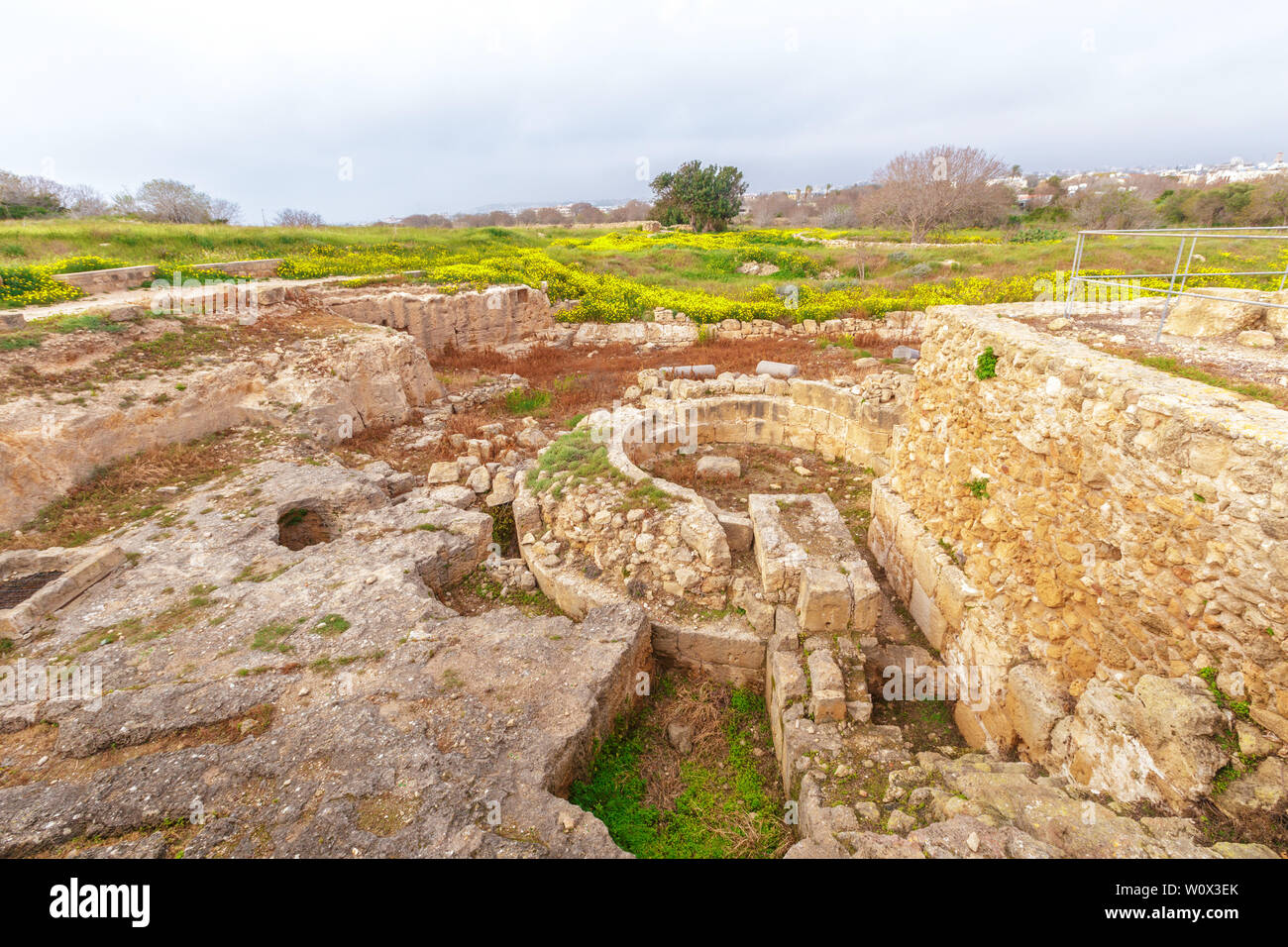 Ancient ruins. Cyprus Stock Photo - Alamy