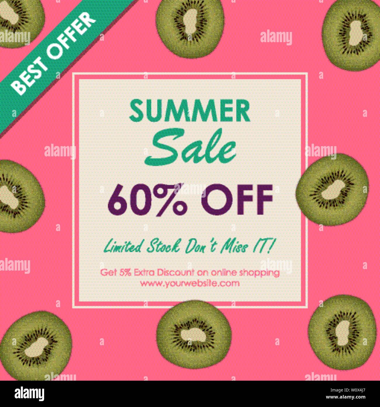 Promotion banner template hi-res stock photography and images - Alamy