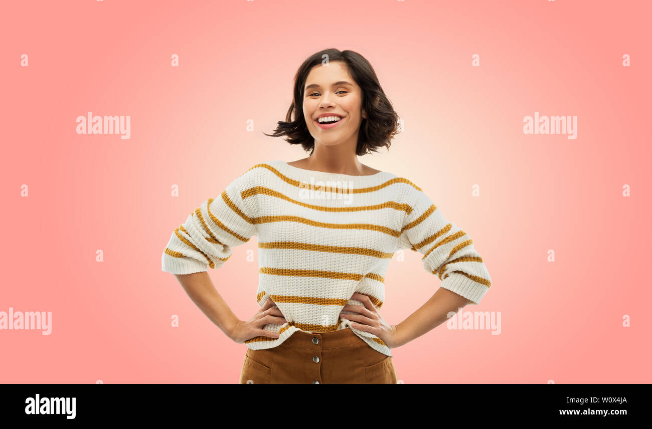 Woman hands on hips hi-res stock photography and images - Alamy