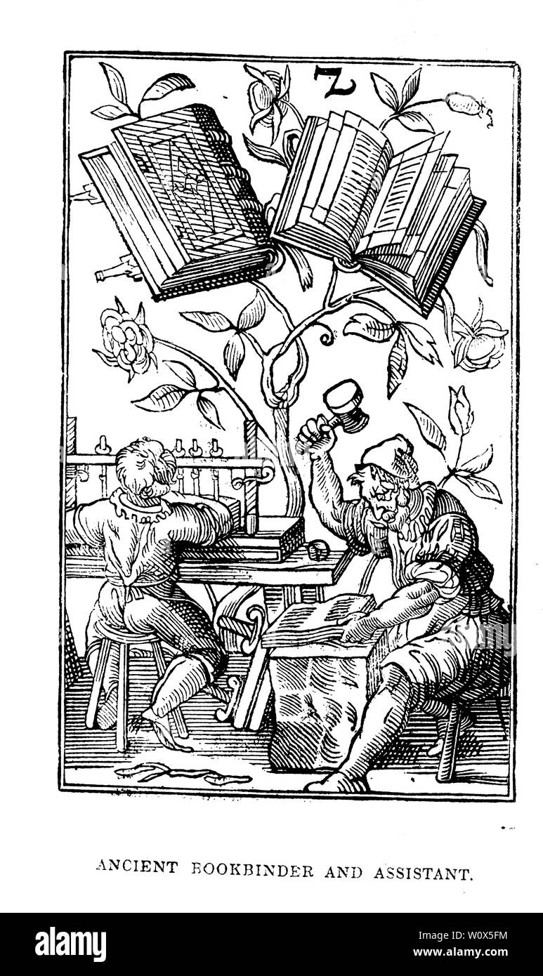 Bookbinding design Cut Out Stock Images & Pictures - Alamy