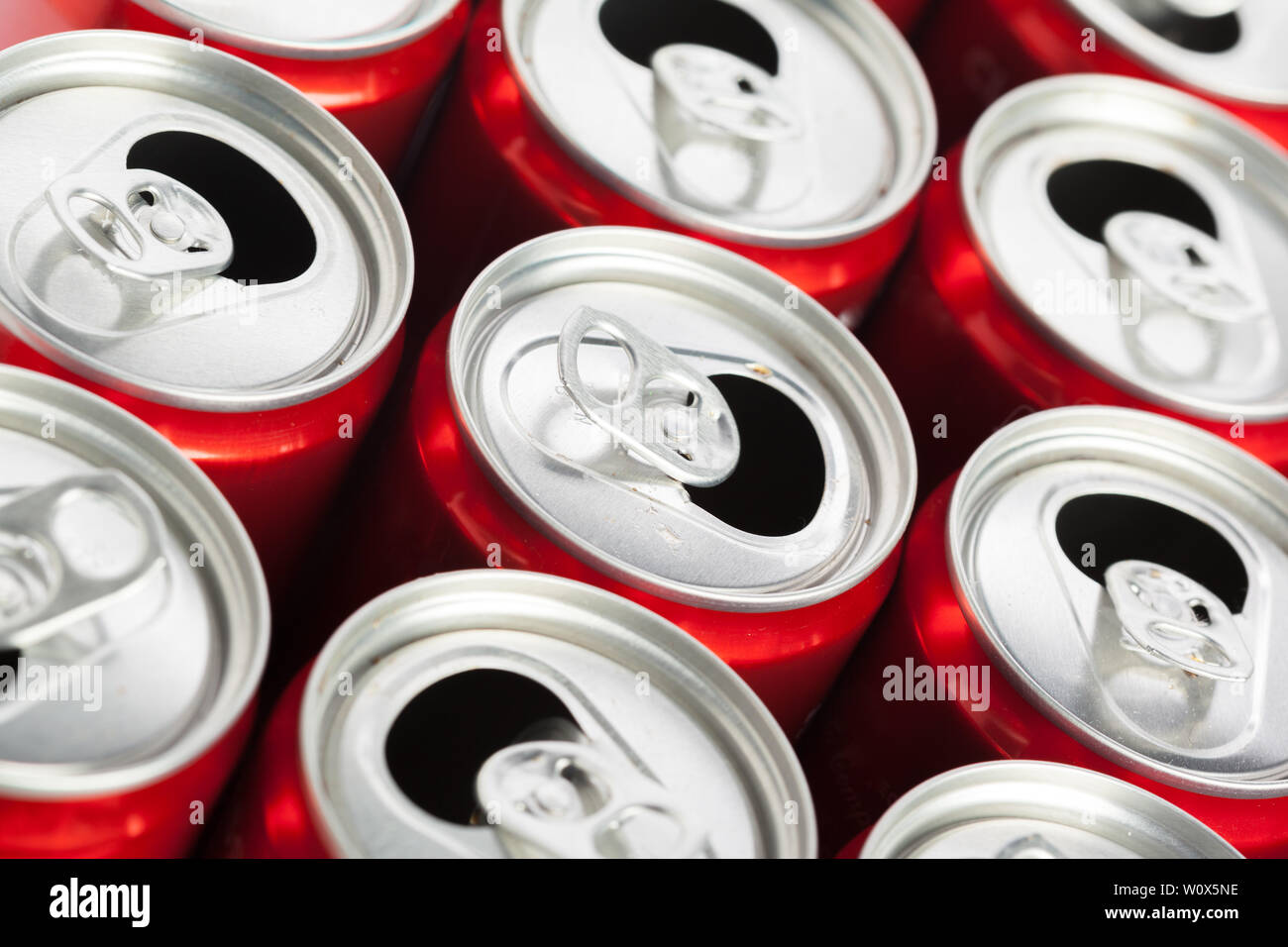 Empty recycle cans Stock Photo - Alamy