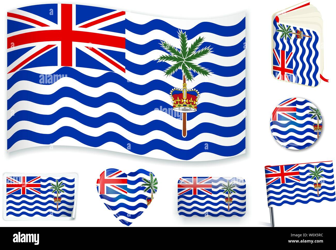 Indian ocean flag hi-res stock photography and images - Alamy