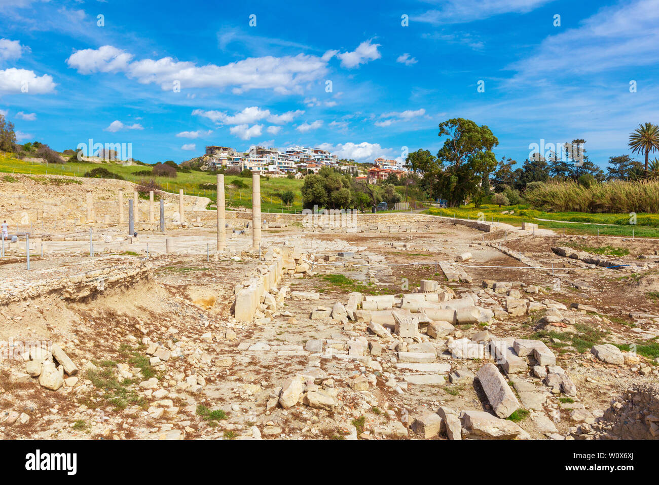 Ancient ruins. Cyprus Stock Photo - Alamy