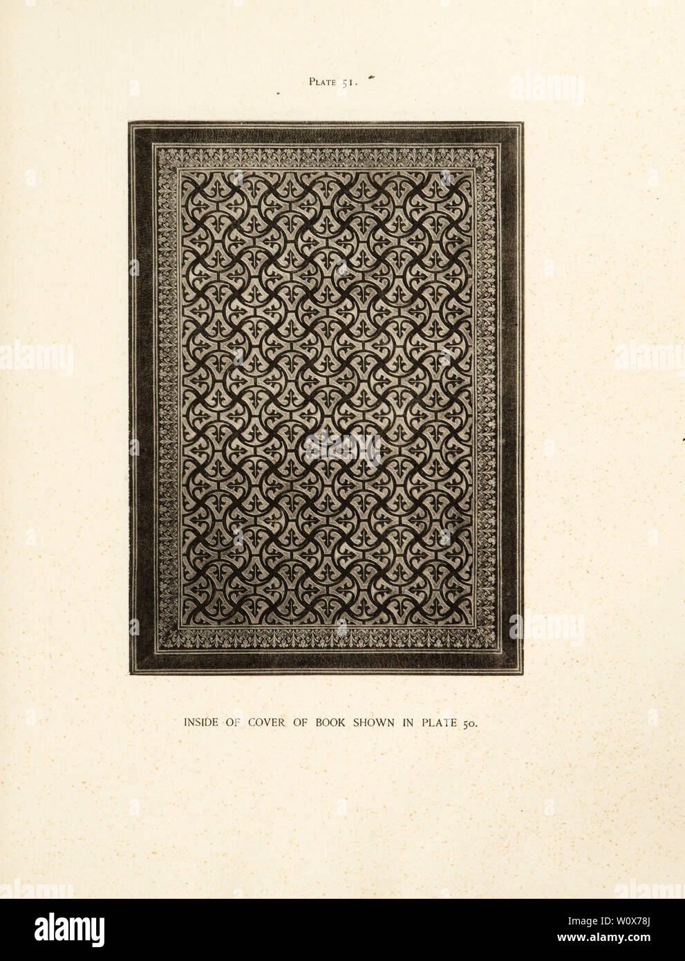 Bookbinding illustration. Retro and old image Stock Photo - Alamy