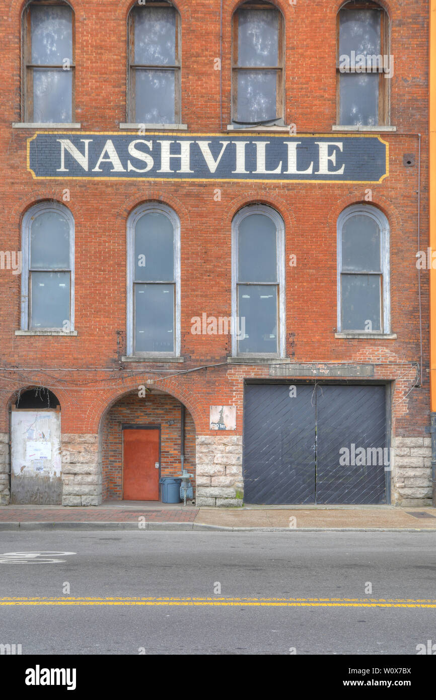 Nashville city name hi-res stock photography and images - Alamy