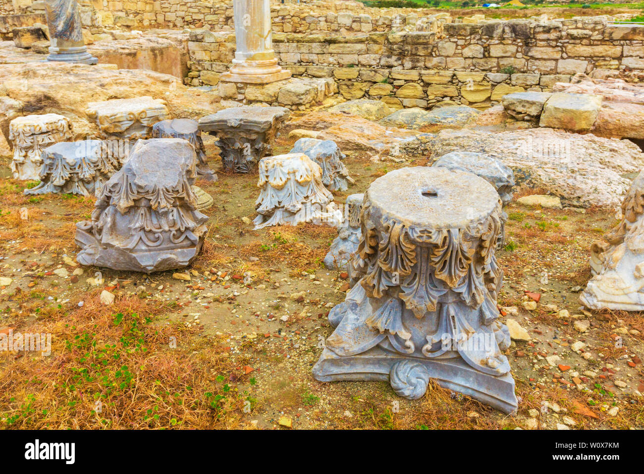 Ancient ruins. Cyprus Stock Photo - Alamy