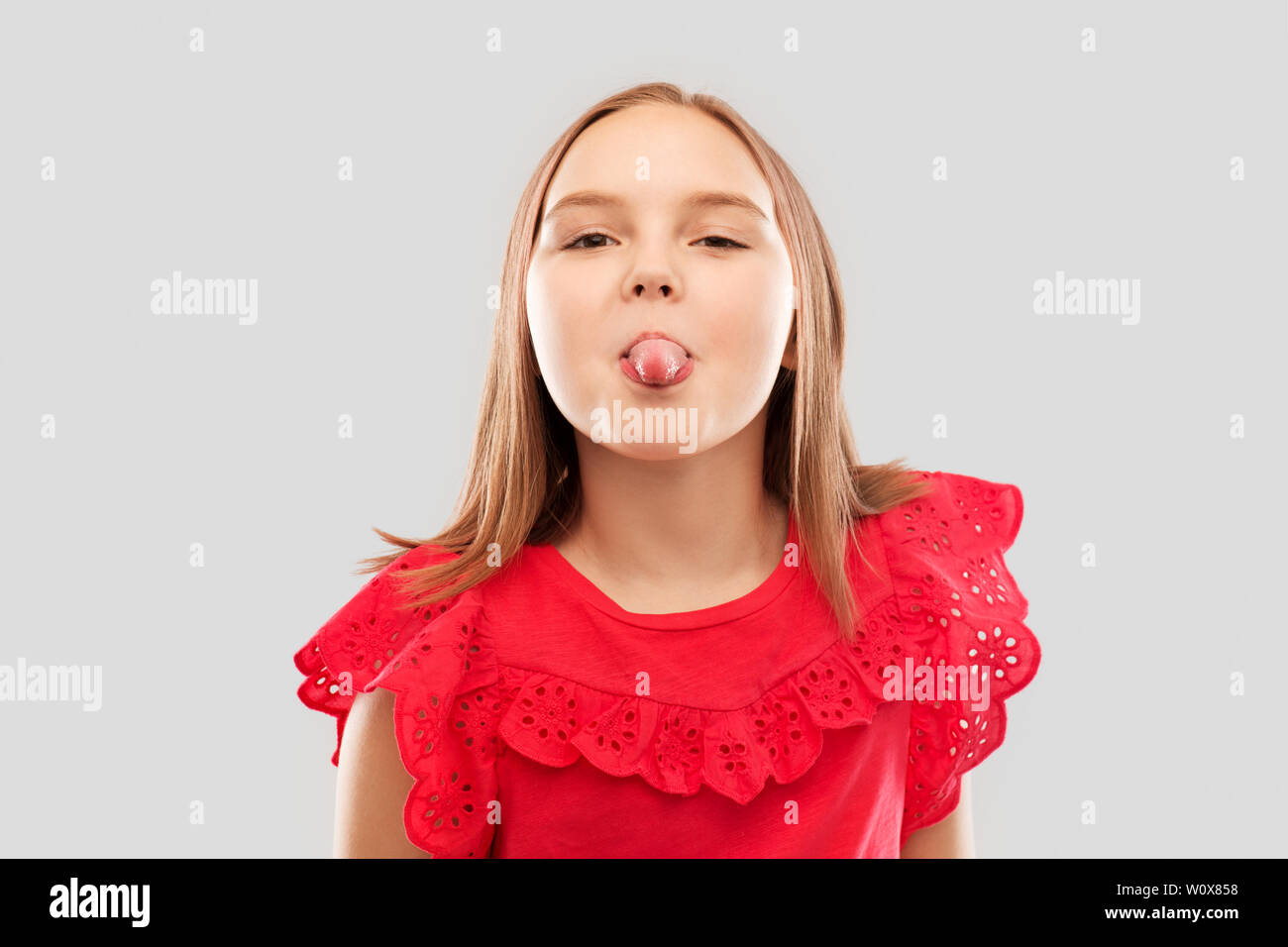 Tongue shirt hi-res stock photography and images - Alamy