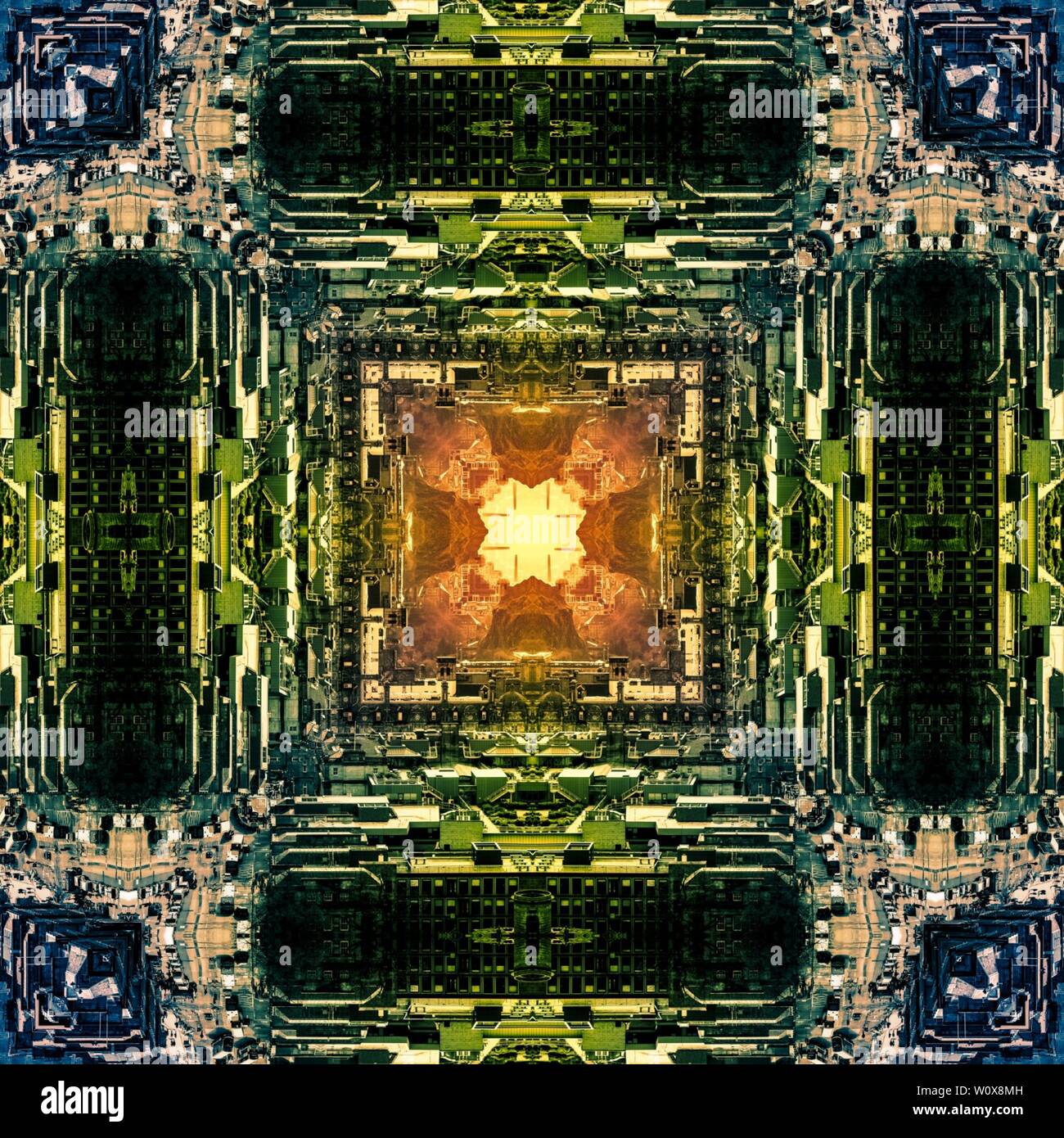 Abstract Image with colorful graphical elements design, concept Stock ...