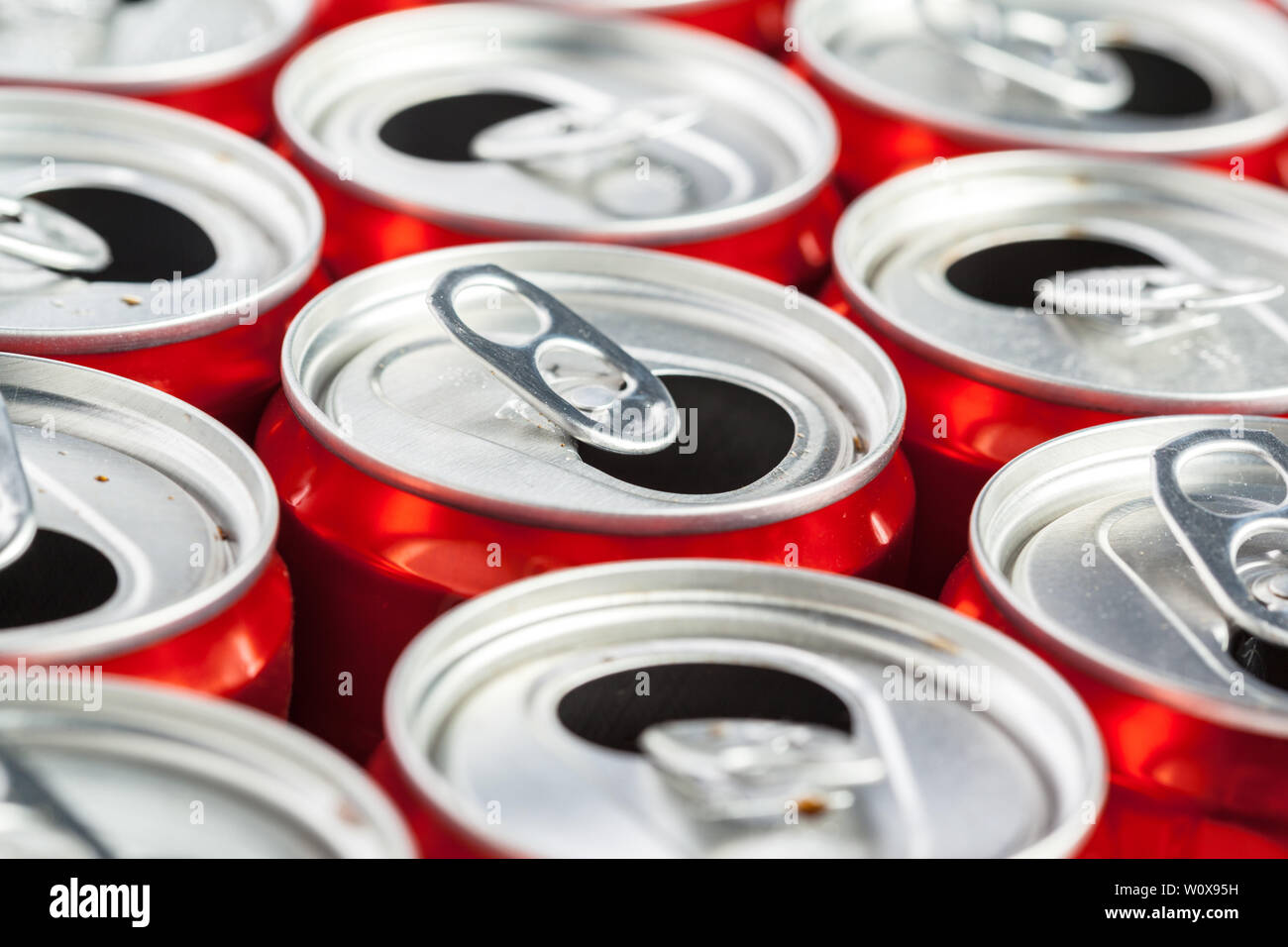 Empty recycle cans Stock Photo - Alamy
