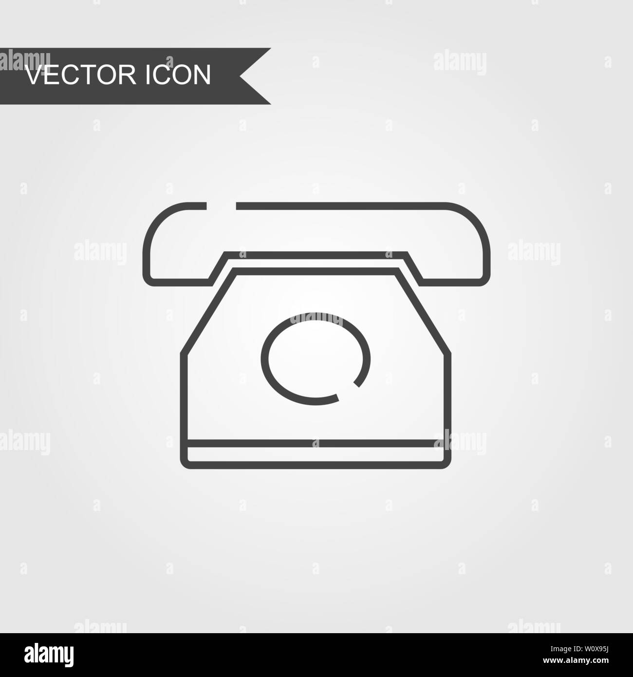 Home call vector logo hi-res stock photography and images - Alamy