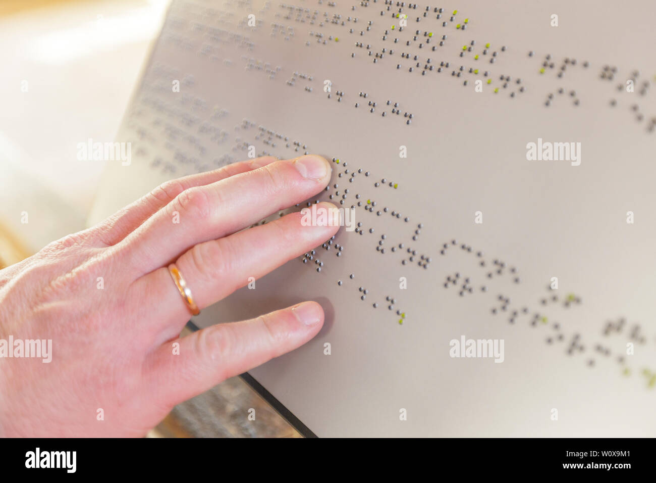 Blind Person High Resolution Stock Photography and Images - Alamy