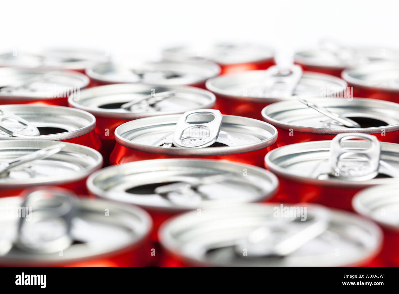 Empty recycle cans Stock Photo - Alamy