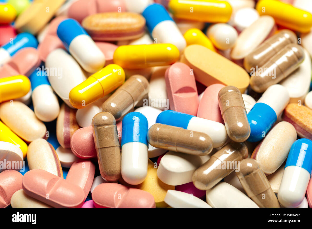 different medicine drugs, pills, tablets Stock Photo - Alamy