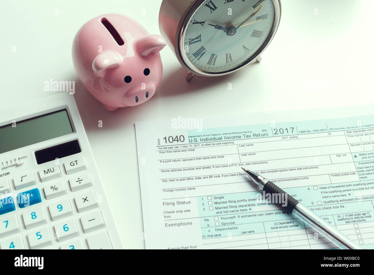 Tax Time. Concept Image Stock Photo - Alamy