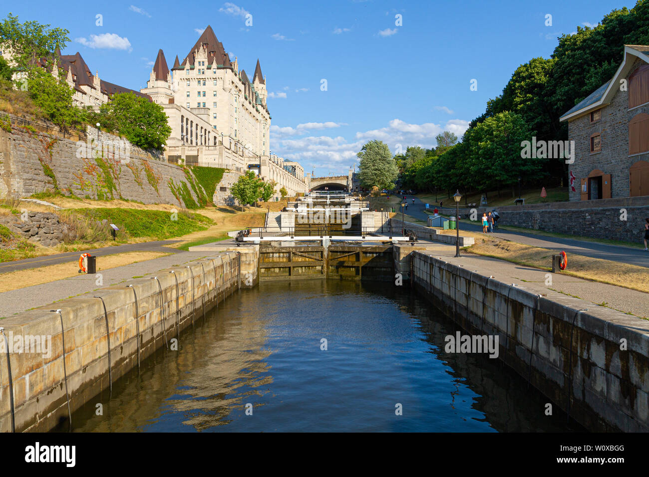 Rideau Canal, Ottawa, Canada Stock Photo - Alamy