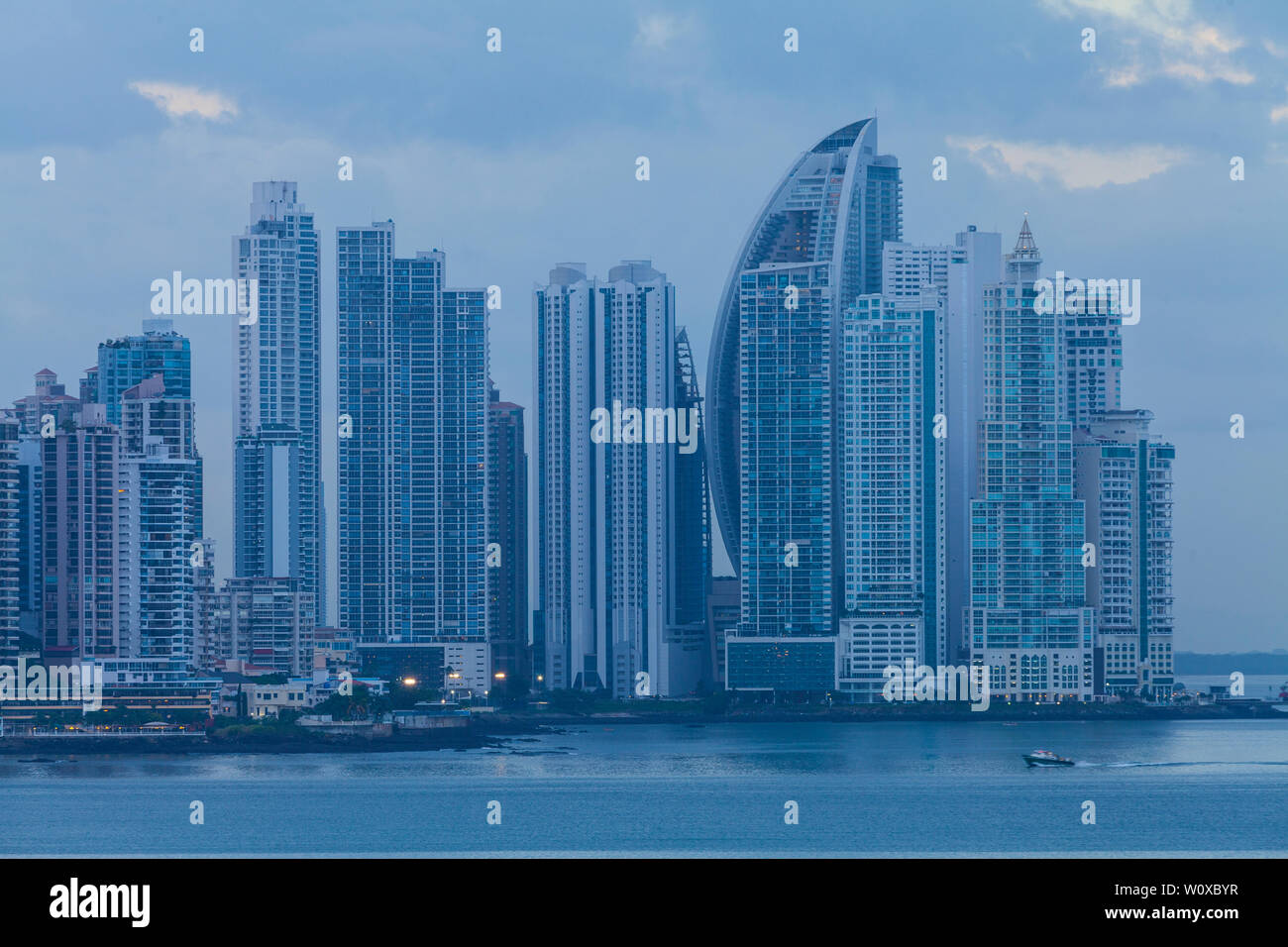 Skyline, Panama City, Panama, Central America, America Stock Photo - Alamy