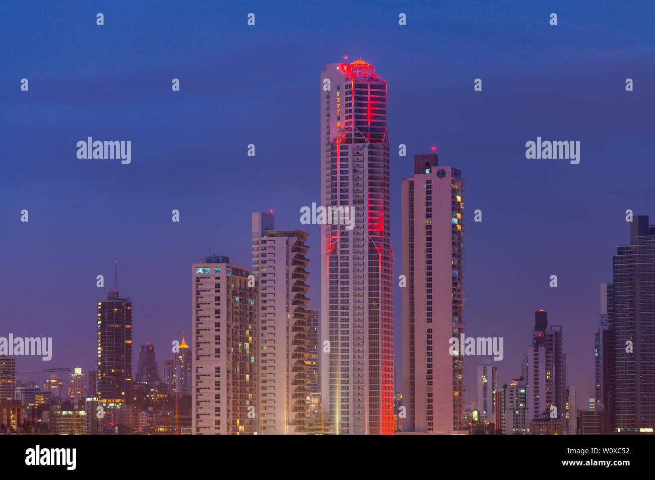 Skyline, Panama City, Panama, Central America, America Stock Photo - Alamy