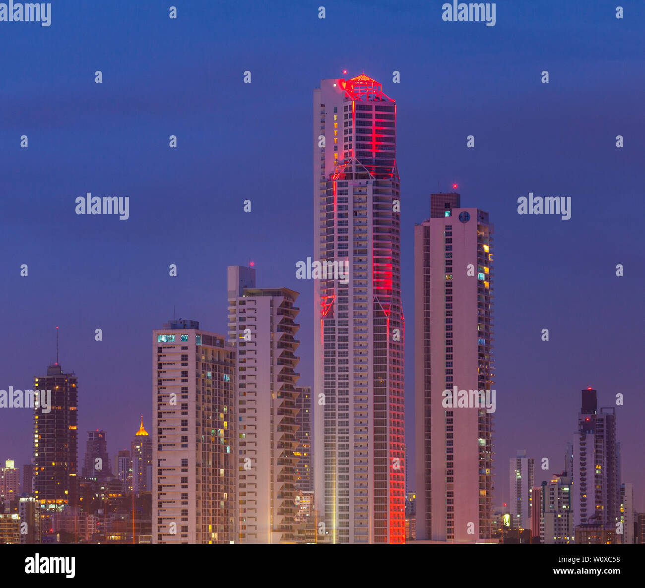 Skyline, Panama City, Panama, Central America, America Stock Photo - Alamy