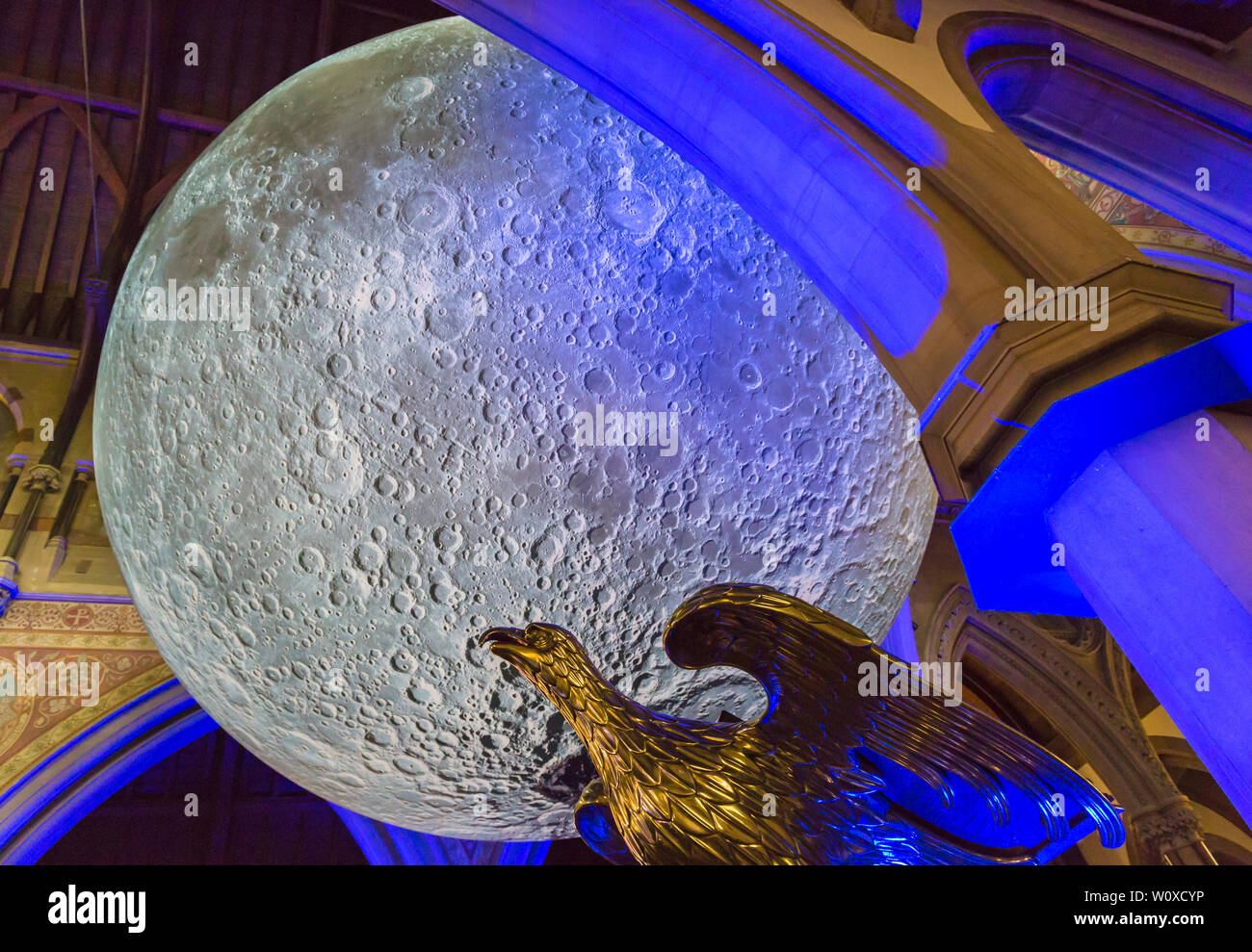 Bournemouth, Dorset, UK. 28th June, 2019. Dorset Moon, a celebration of ...