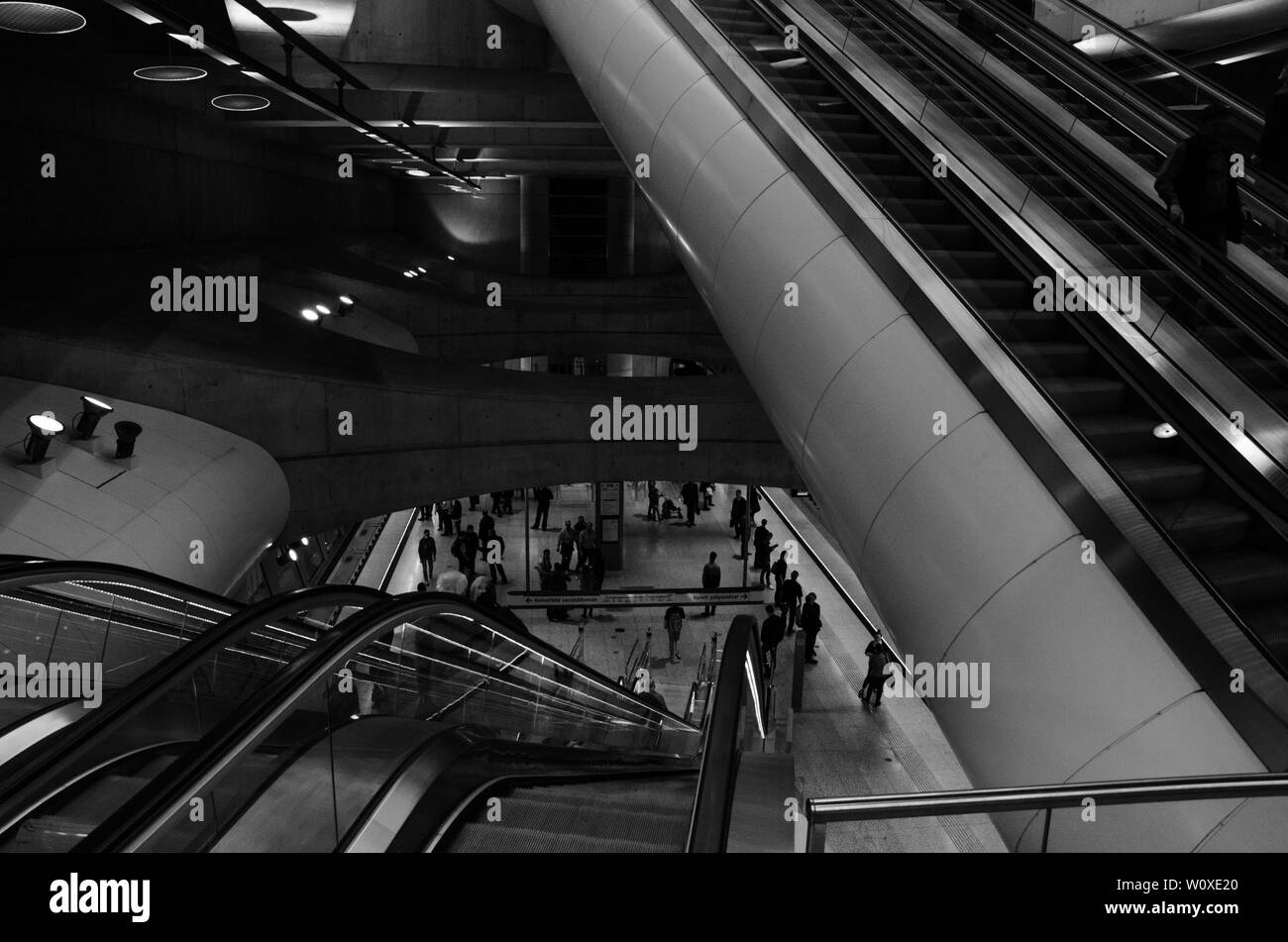 Budapest subway architecture Stock Photo - Alamy