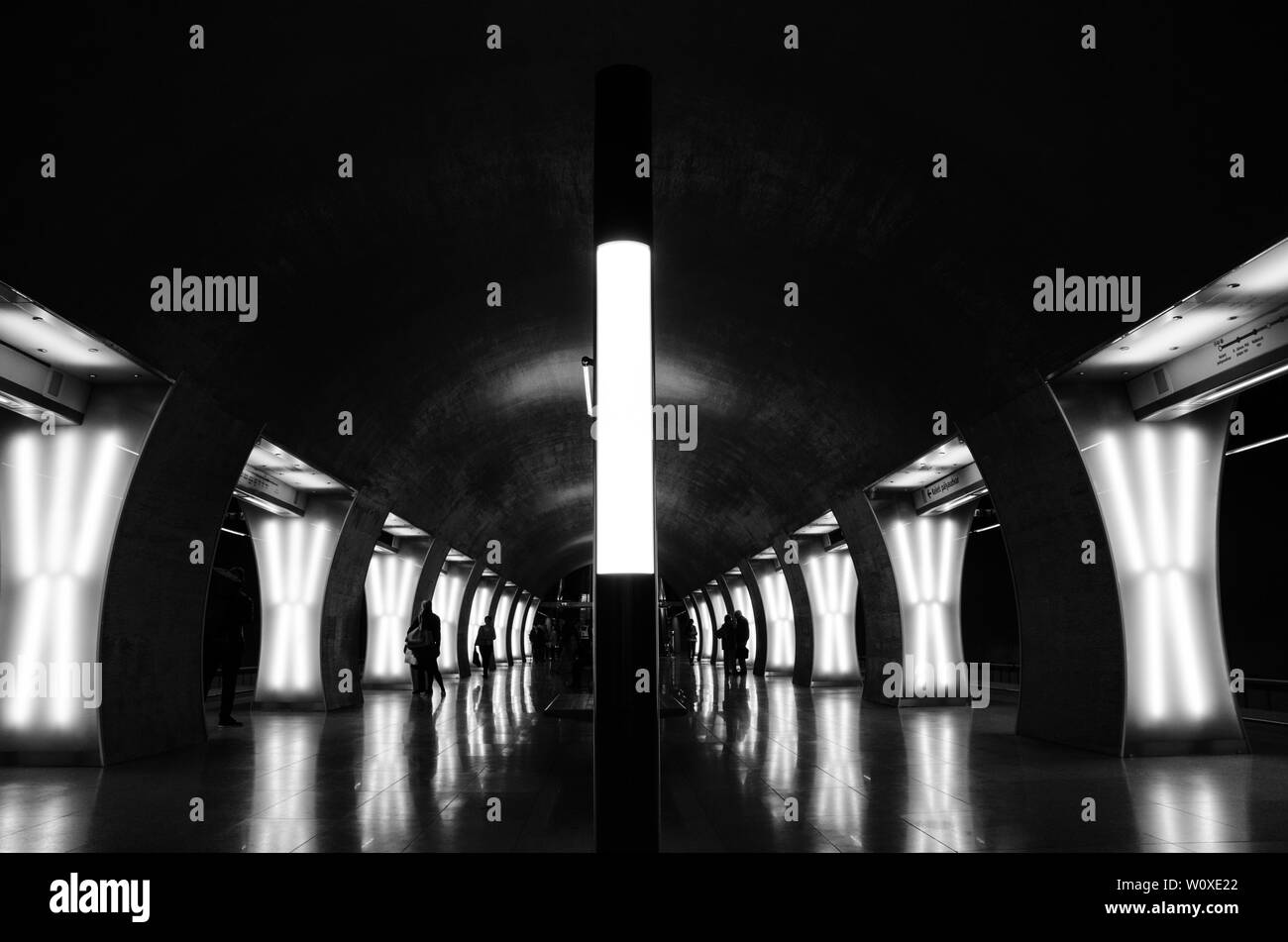 Budapest subway architecture Stock Photo - Alamy