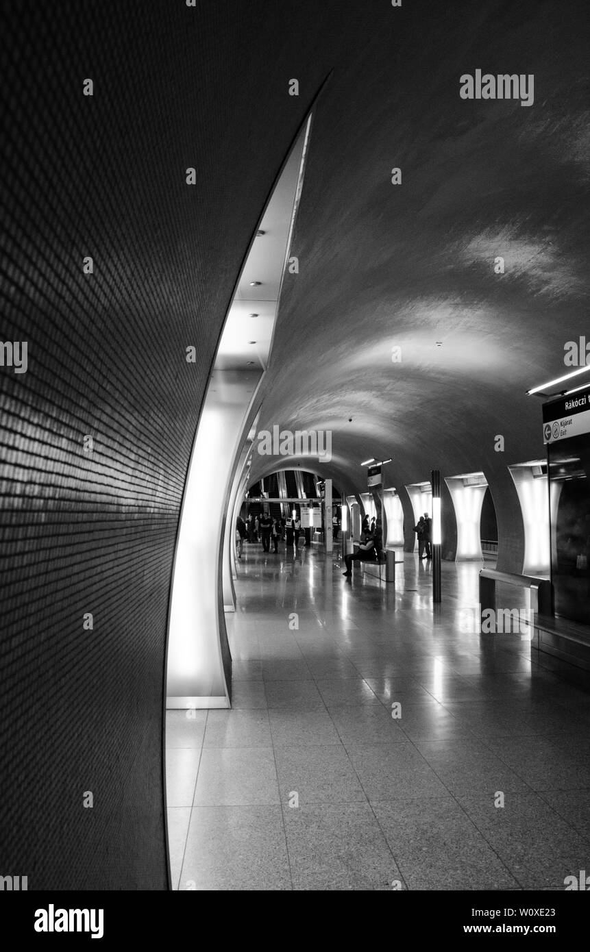 Budapest subway architecture Stock Photo - Alamy