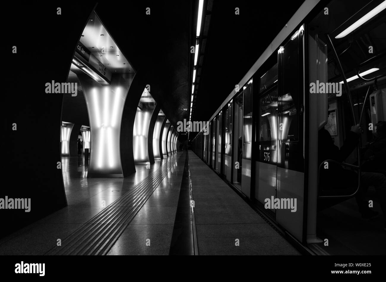 Budapest subway architecture Stock Photo - Alamy