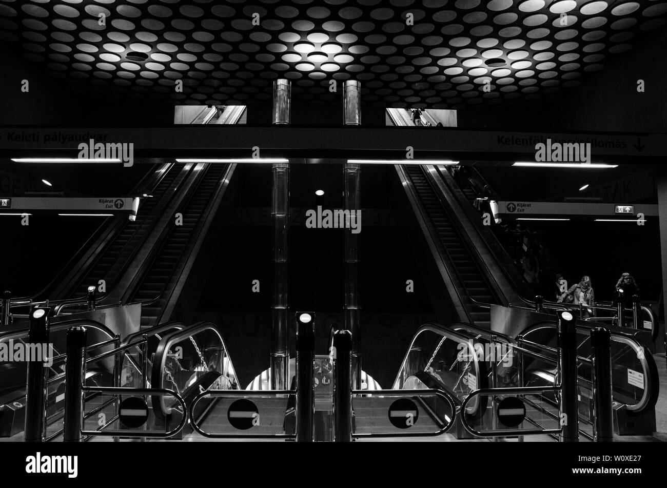 Budapest subway architecture Stock Photo - Alamy