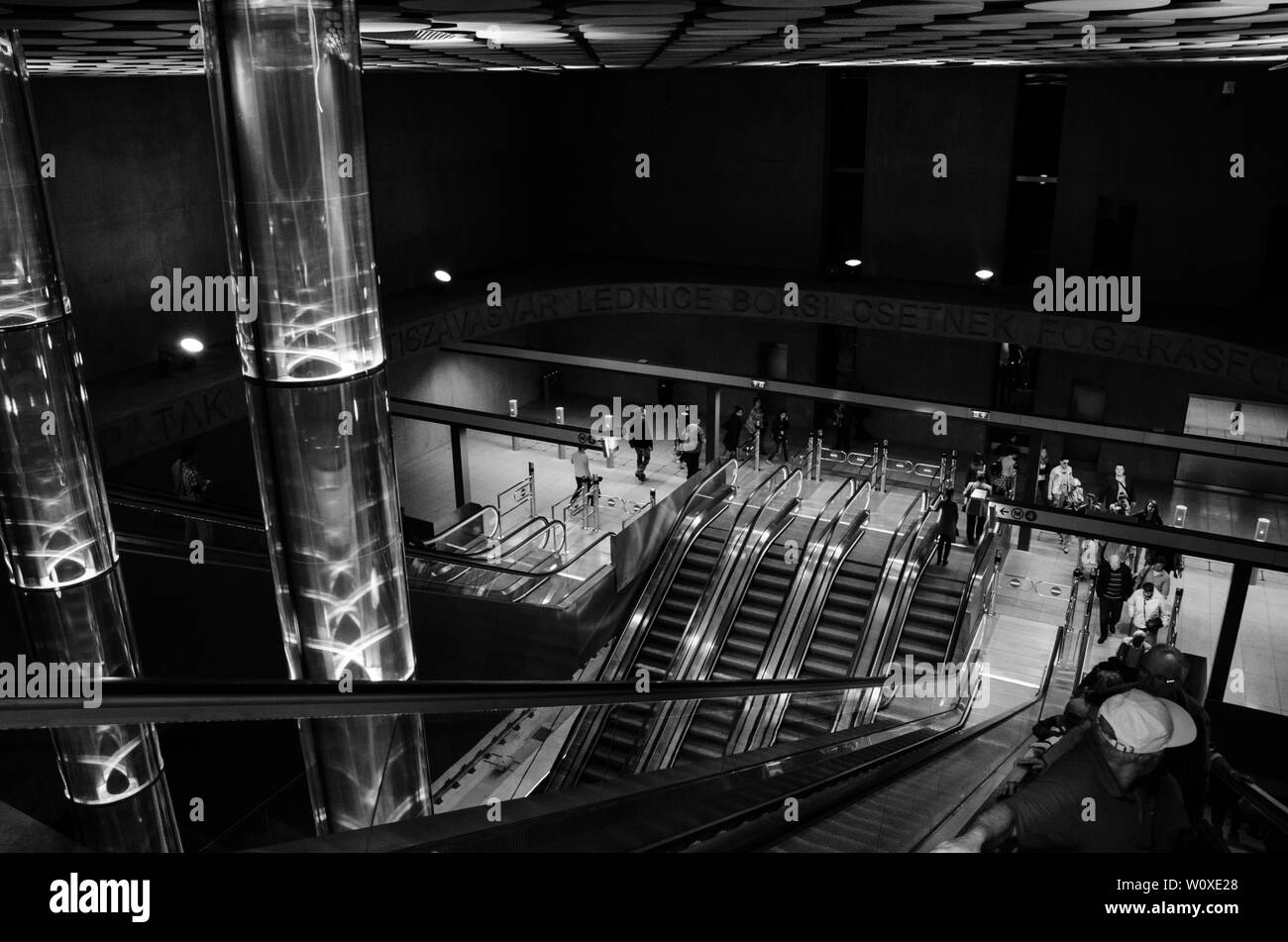Budapest subway architecture Stock Photo - Alamy