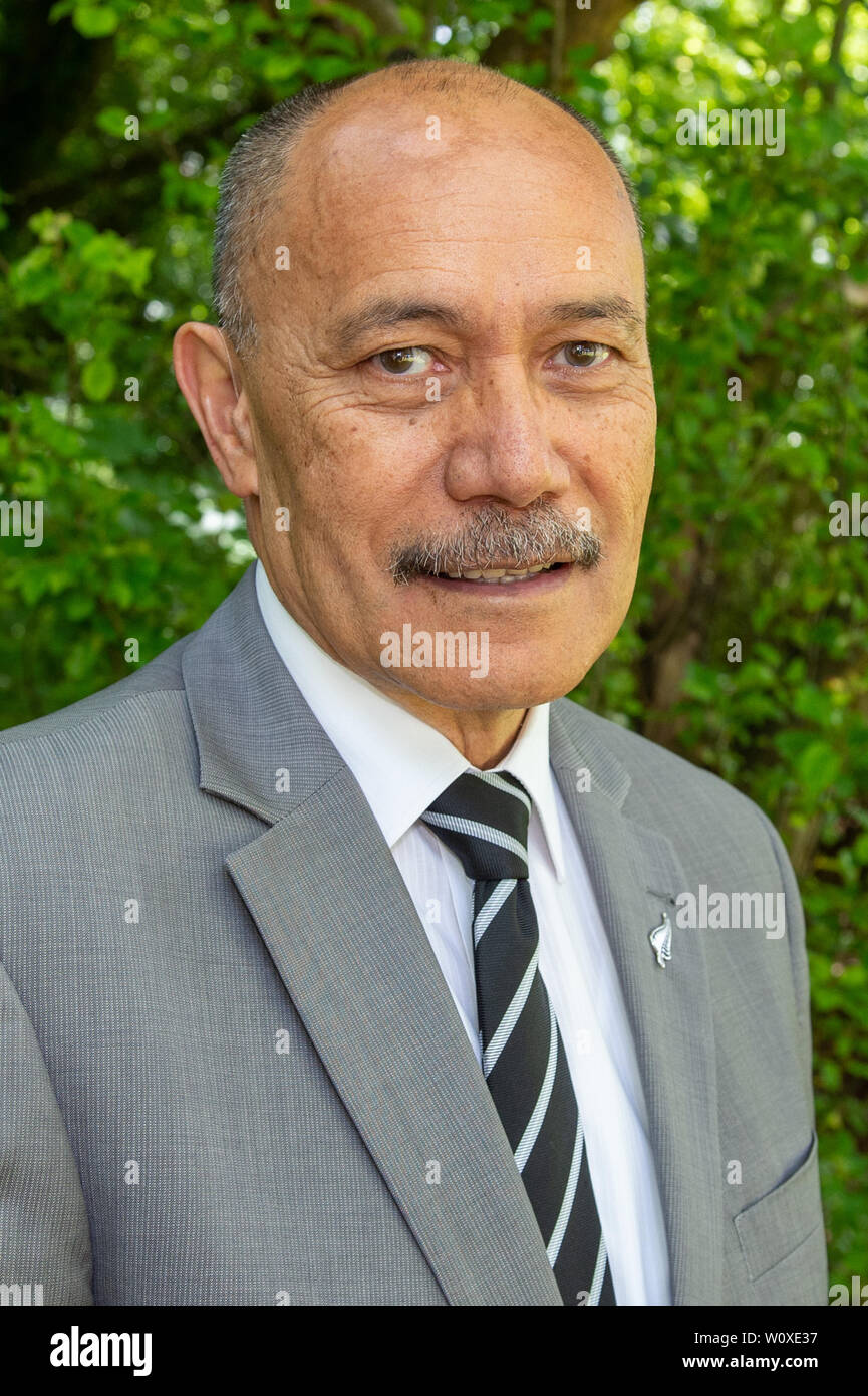 Bulford, Wiltshire, UK. 28 June 2019. Dignitaries and guests were ...