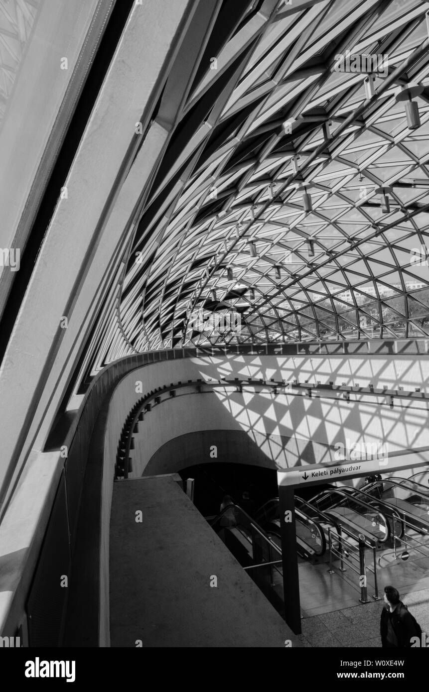 Budapest subway architecture Stock Photo - Alamy