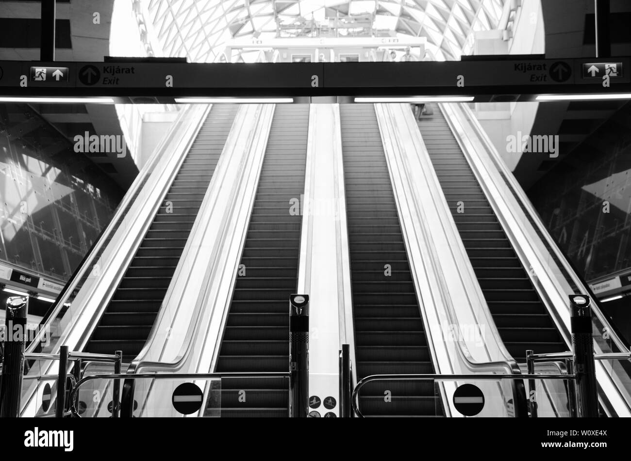Budapest subway architecture Stock Photo - Alamy