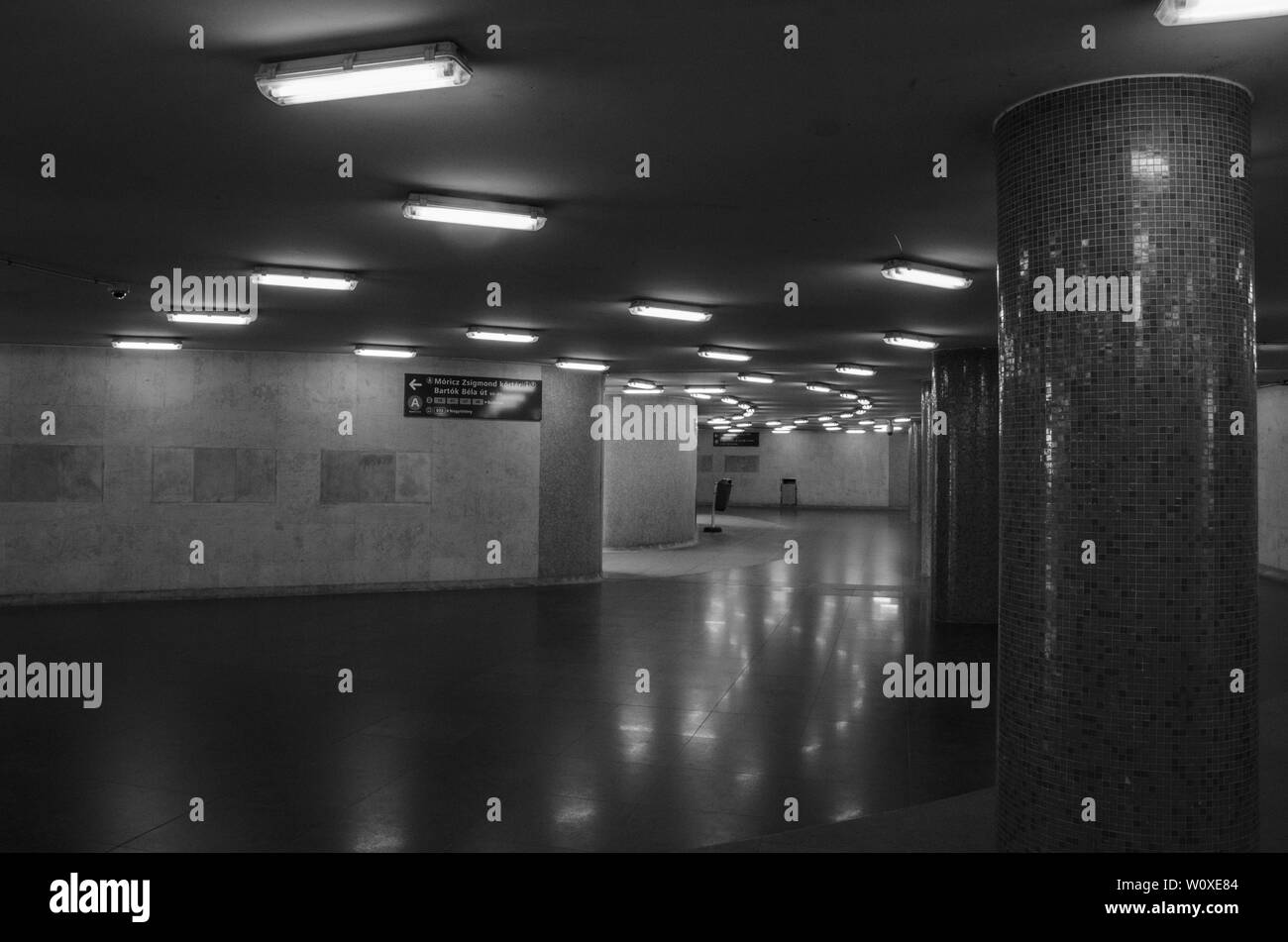 Budapest subway architecture Stock Photo - Alamy