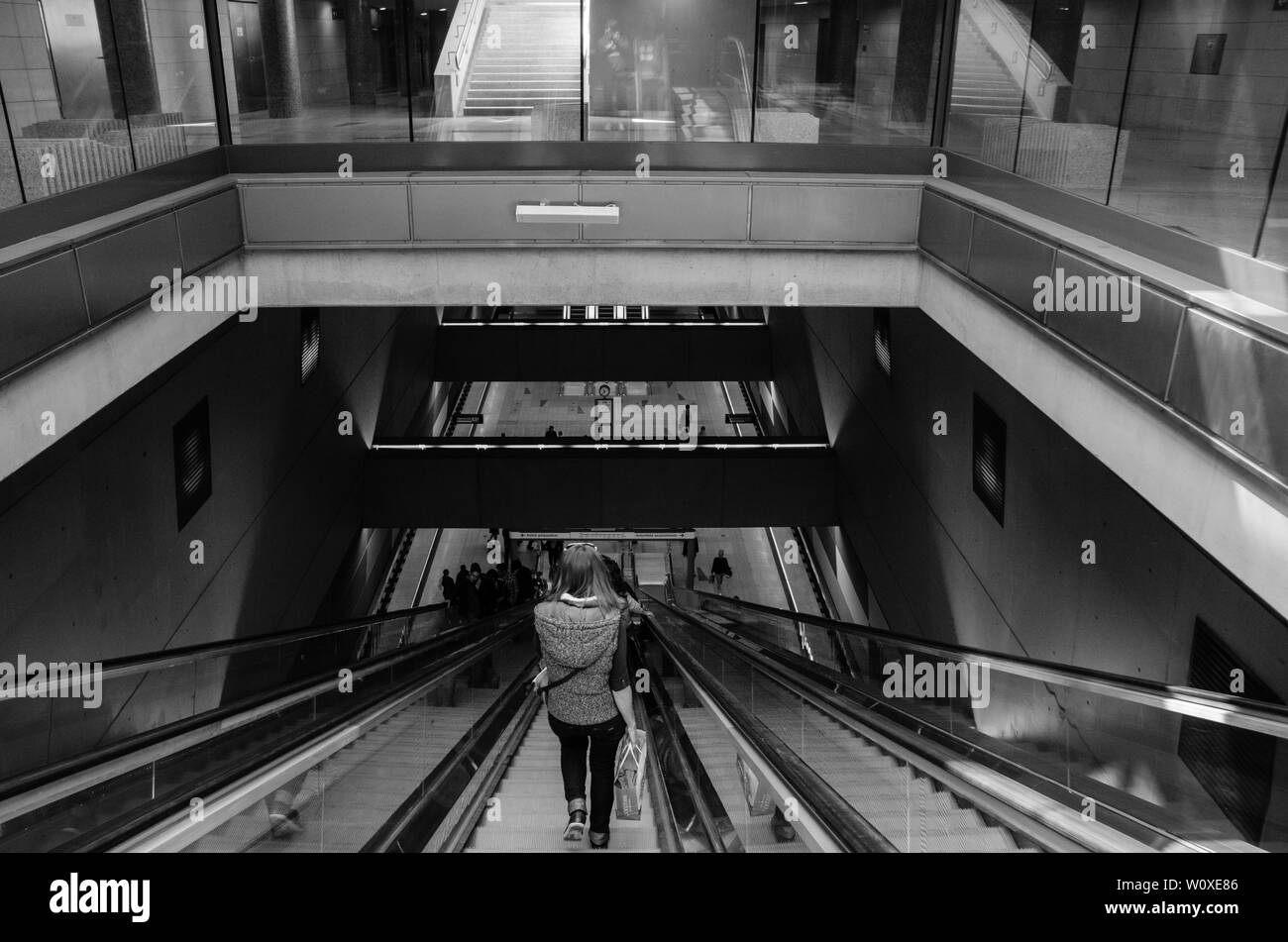 Budapest subway architecture Stock Photo - Alamy
