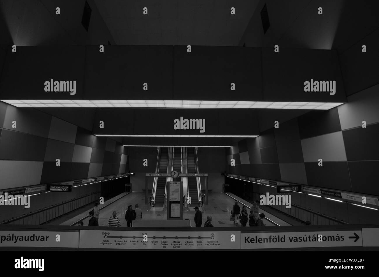 Budapest subway architecture Stock Photo - Alamy