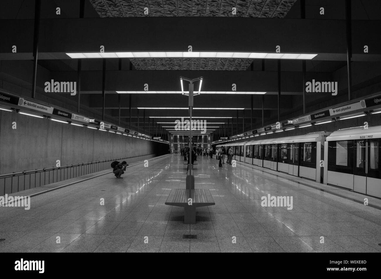 Budapest subway architecture Stock Photo - Alamy