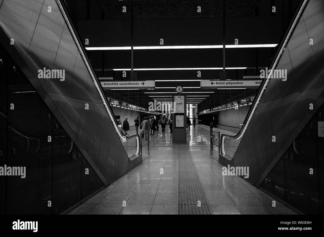 Budapest subway architecture Stock Photo - Alamy