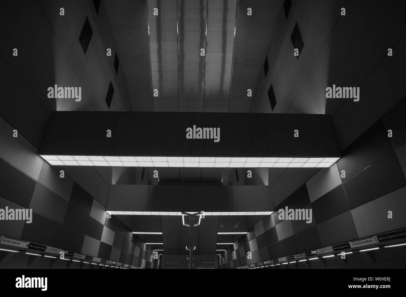 Budapest subway architecture Stock Photo - Alamy