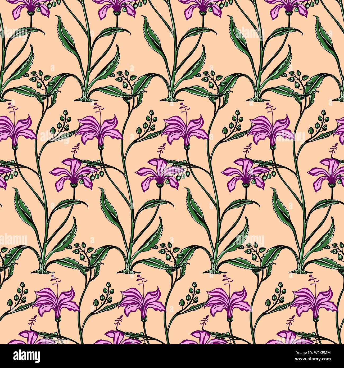 Mughal design Stock Vector Images - Alamy