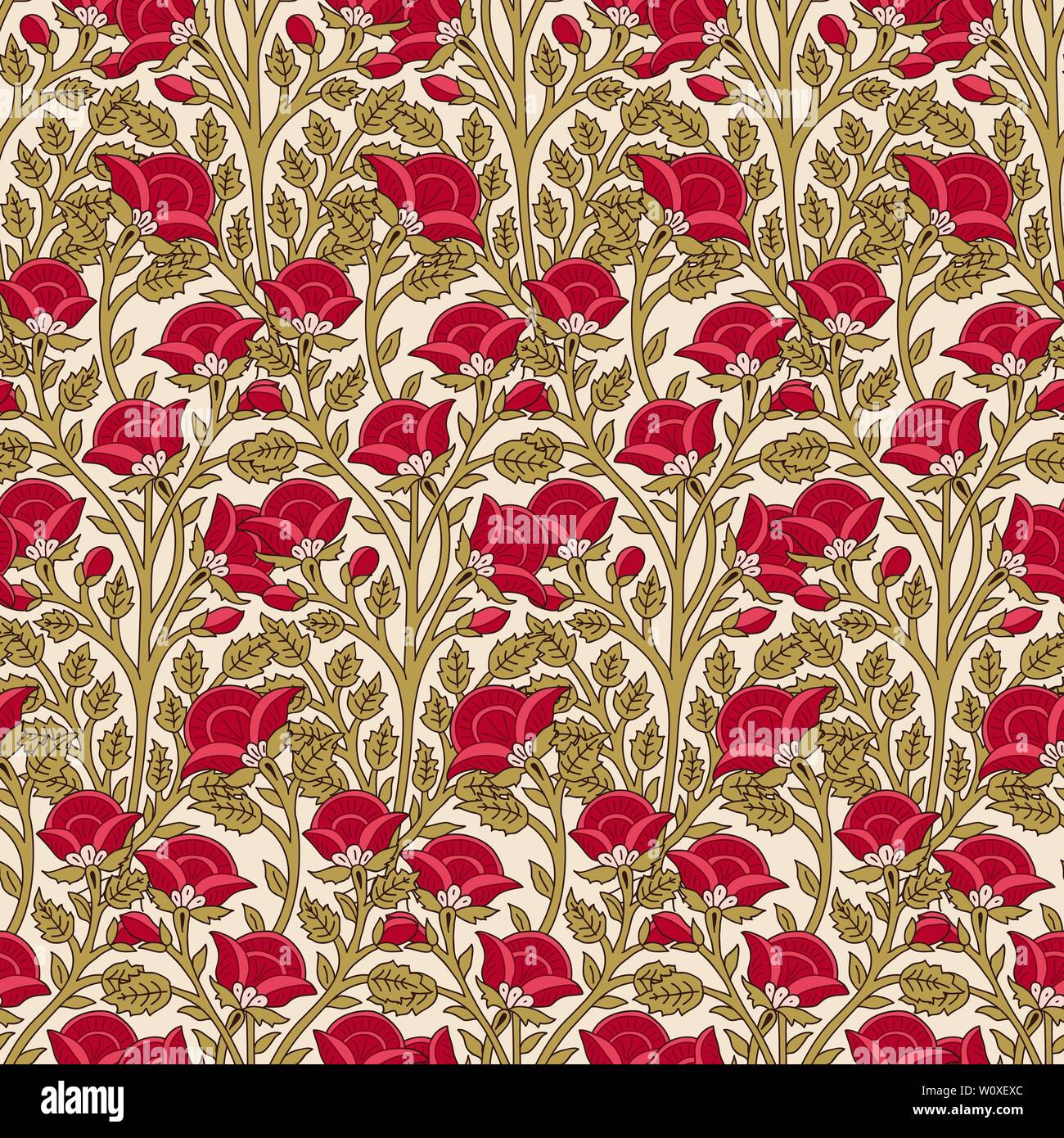 Indian Flower Pattern