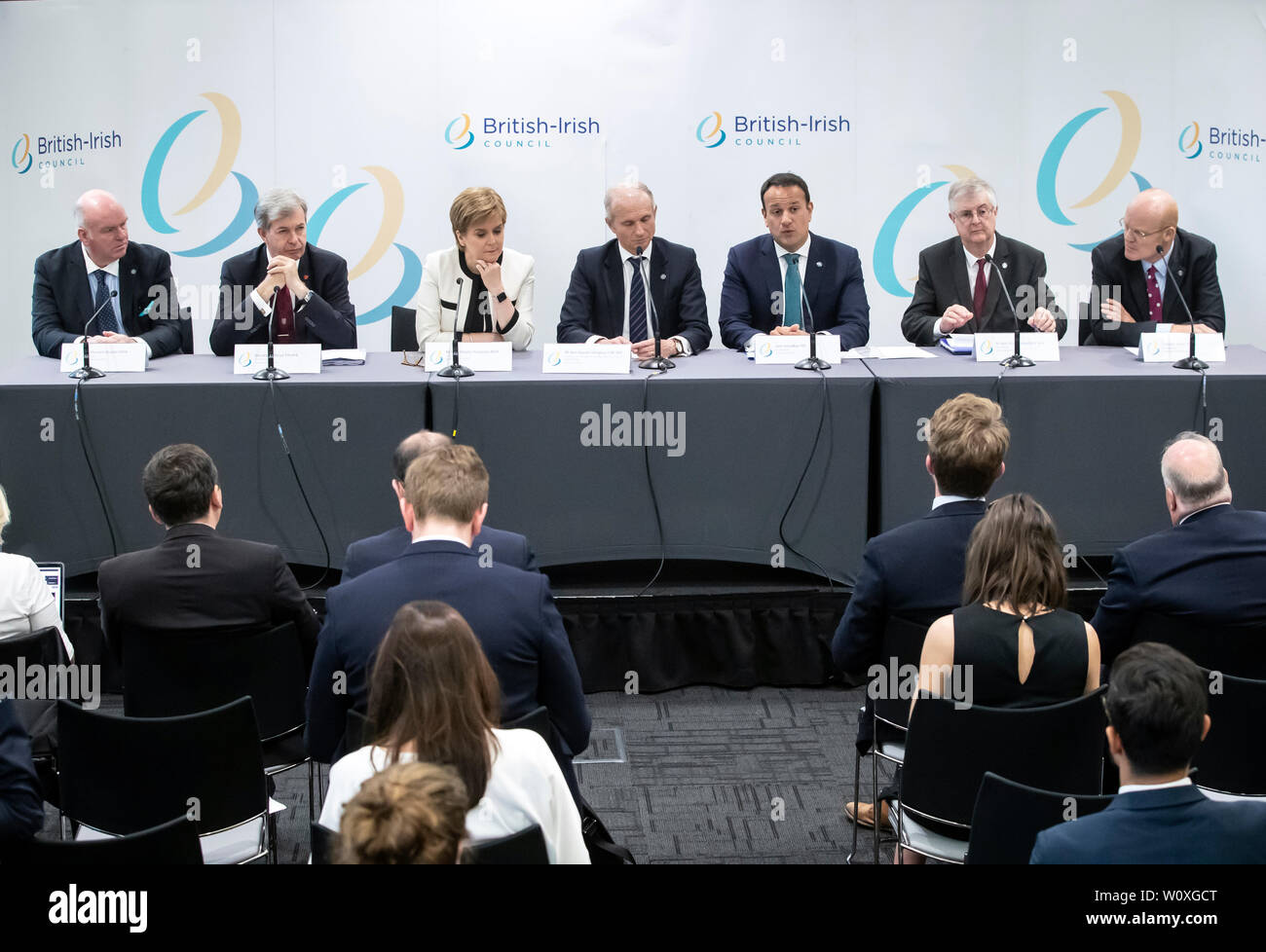 Chief minister isle man howard quayle hi-res stock photography and ...