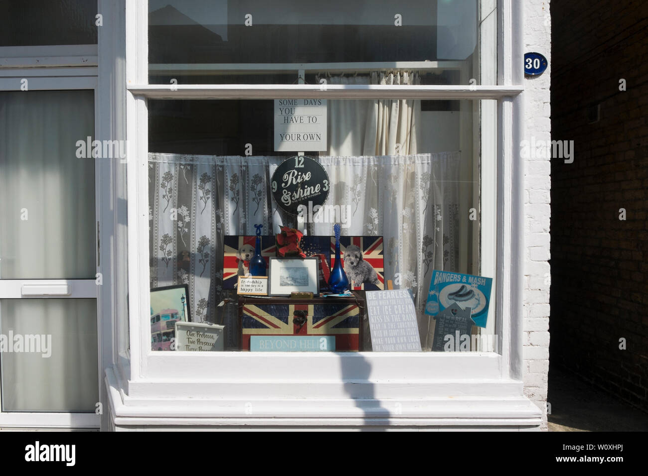 Traditional Victorian house Addington Street, Ramsgate, Kent, UK Stock ...