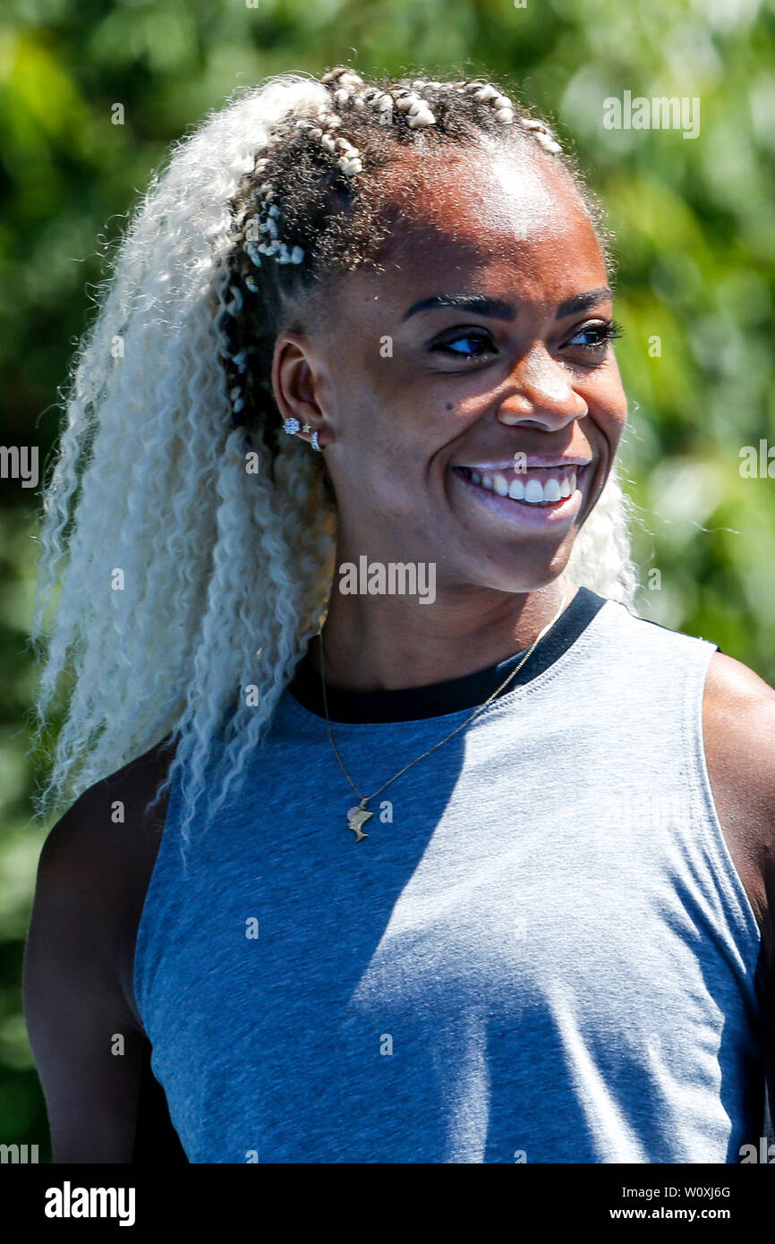 ARNHEM , 27-06-2019 , Papendal training centre , Jamile Samuel during ...