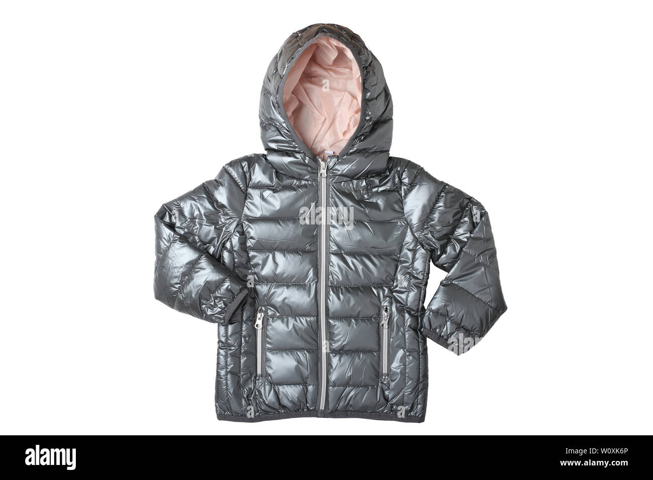 Silver down jacket hi-res stock photography and images - Alamy