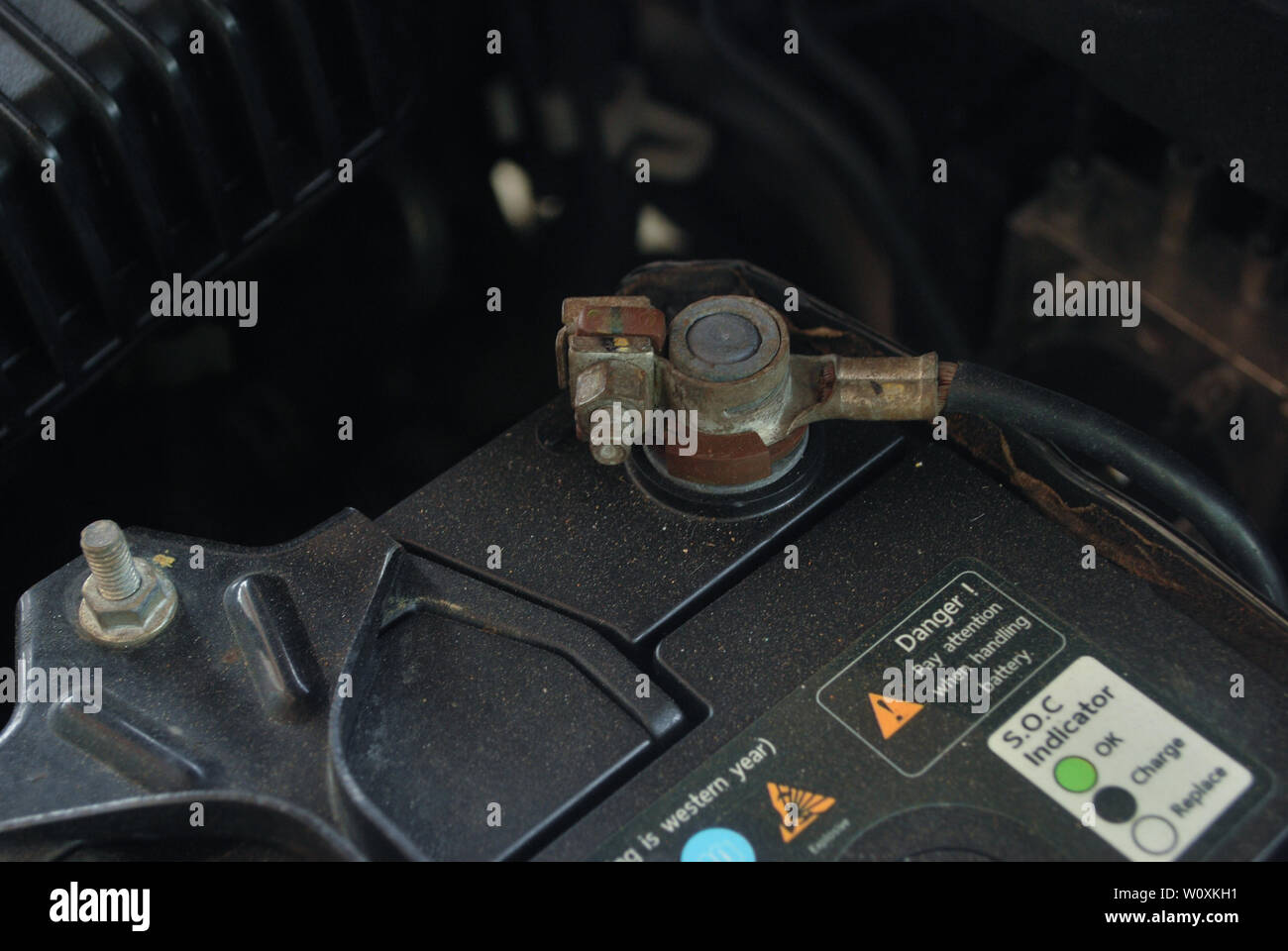 Car battery of energy, energy storage engine Stock Photo - Alamy