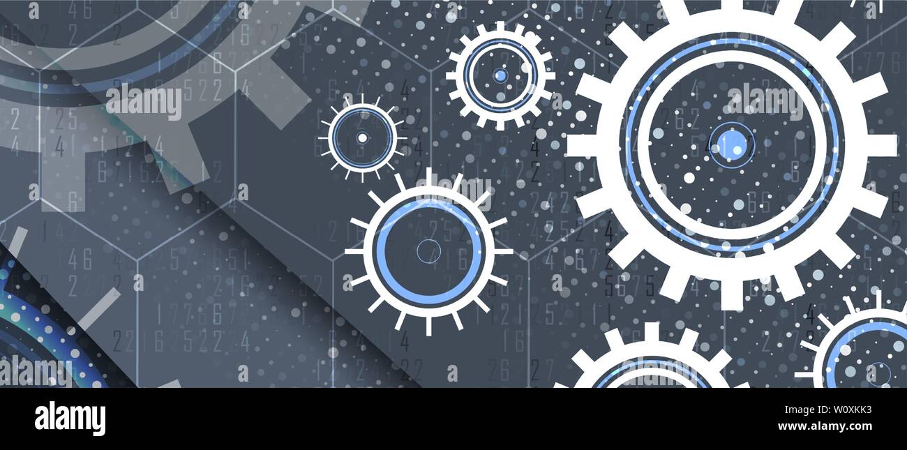 machine technology gears. retro gearwheel mechanism abstract bacground ...