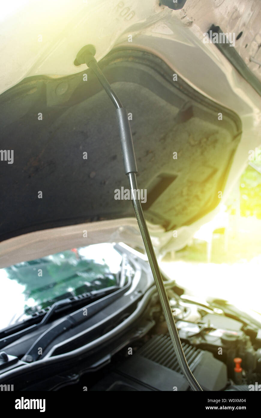 Car hood open isolated hi-res stock photography and images - Alamy