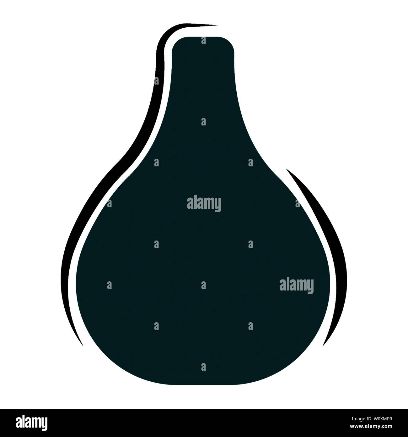 Isolated green empty vase icon - Vector illustration Stock Vector Image ...